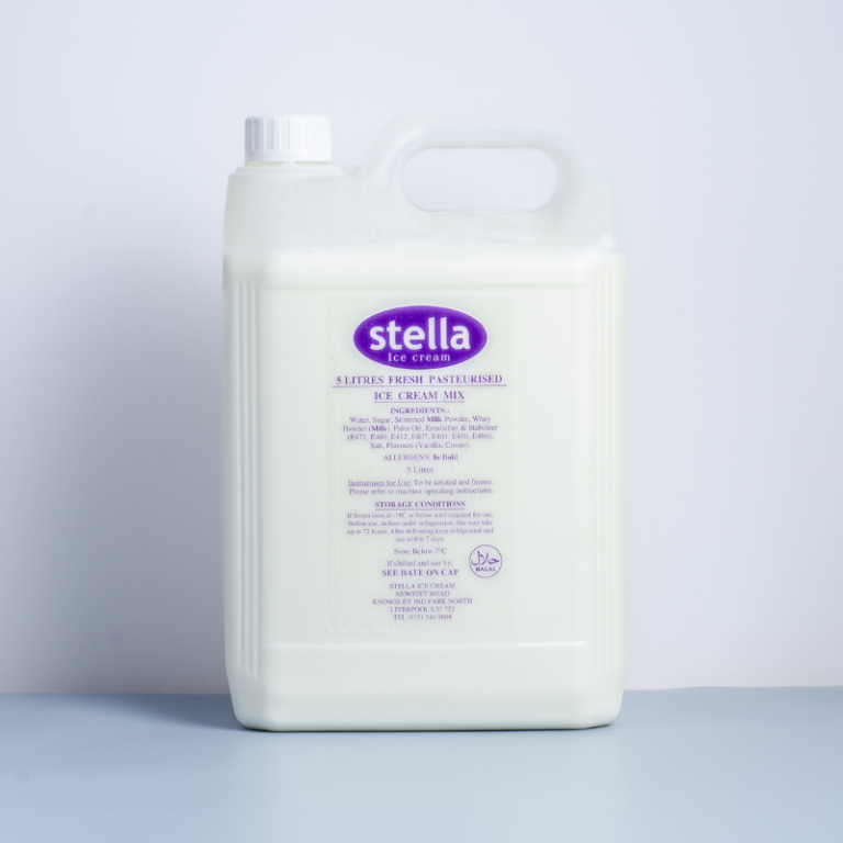 Liquid Ice Cream Mix 5 Litre (Collection Price Only) – Stella Ice Cream